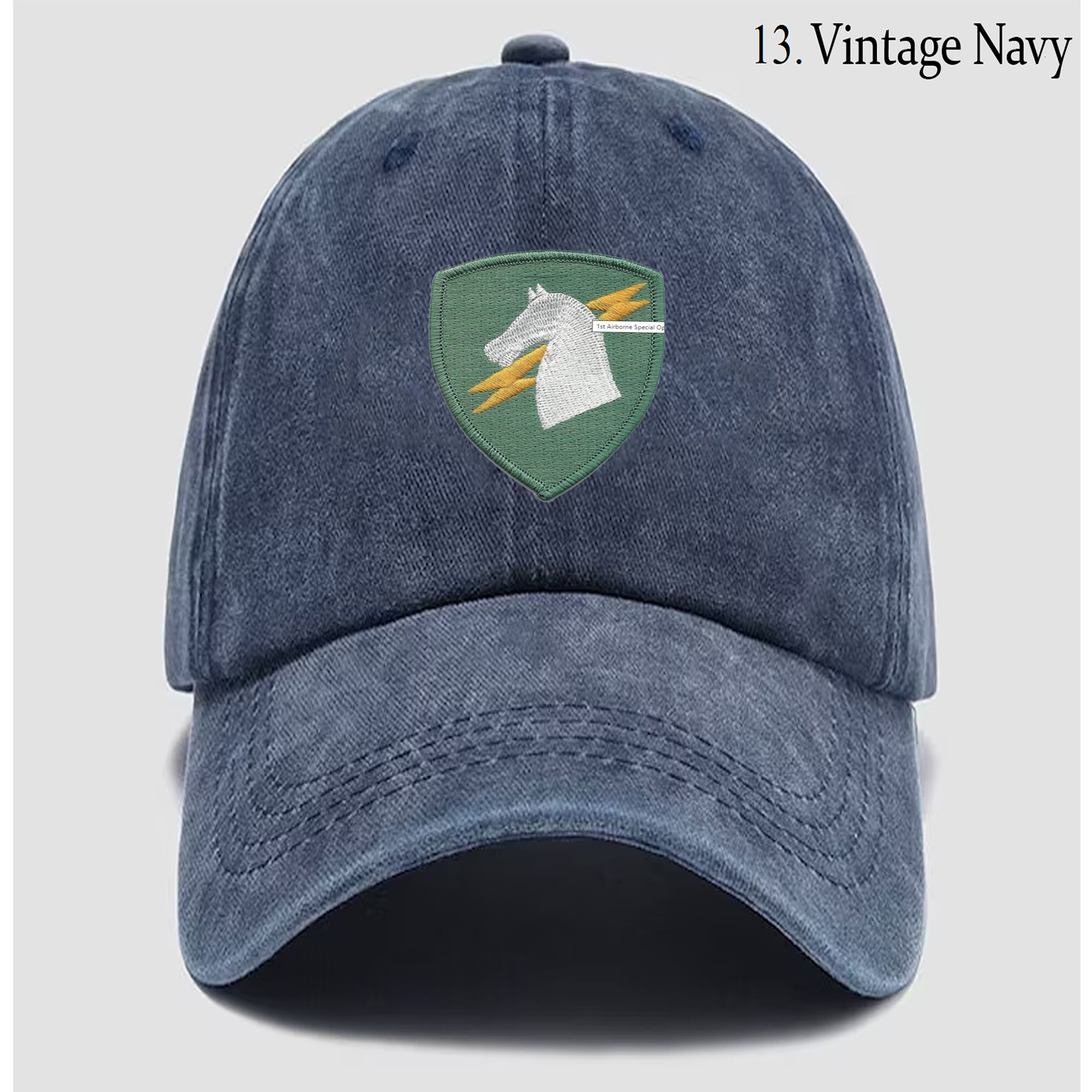 Custom Embroidery Hat 1st Airborne Special Operations Command, Veteran ...